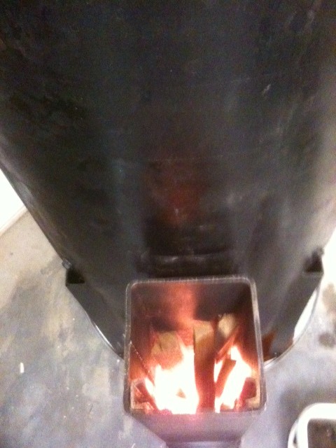 Build a rocket stove for home heating | IWillTry.org